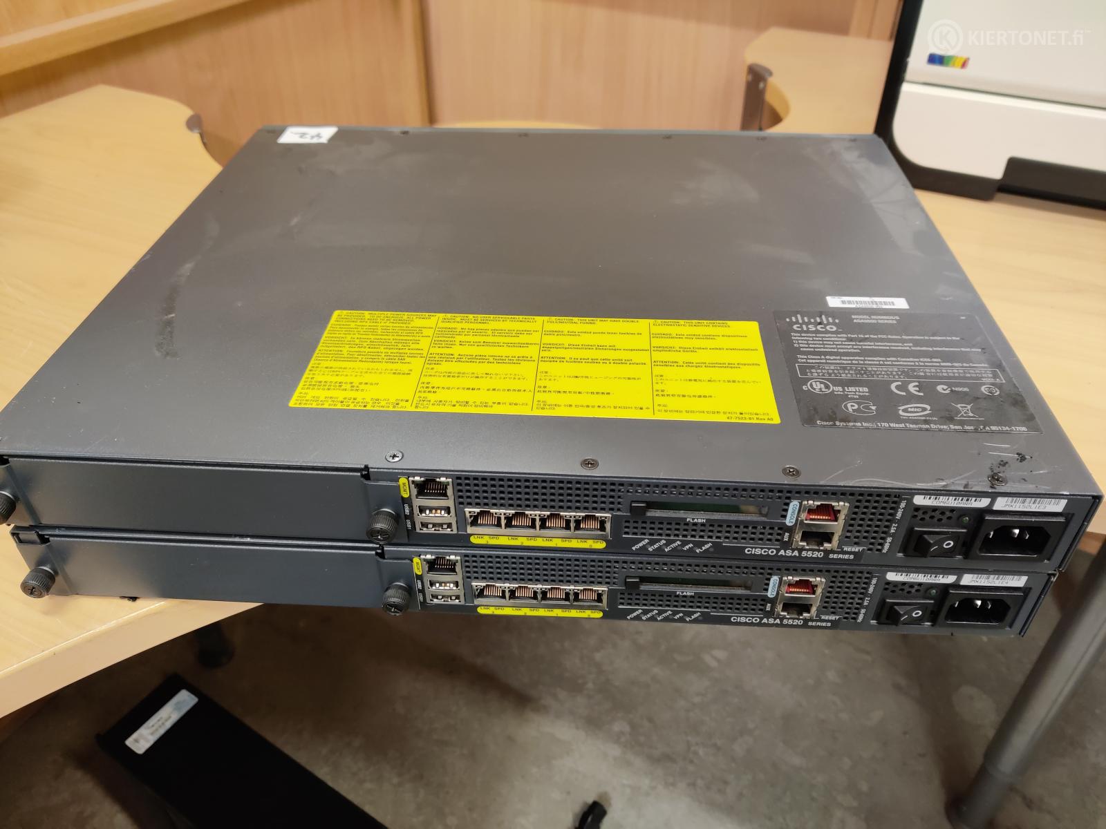 Cisco ASA 5520 Series Palomuuripari (nro 42.) – Kiertonet.fi