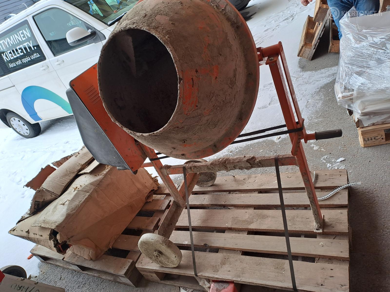 Betonin sekoitin Esko 10/80/140 – Kiertonet.fi