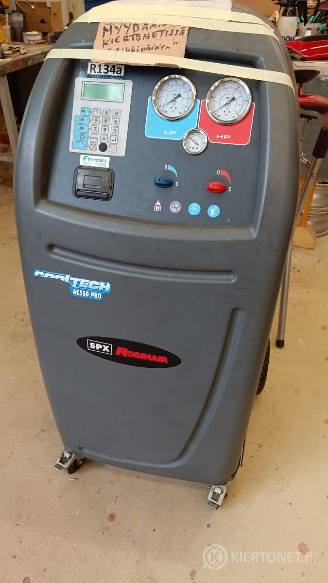 Robinair AC 550 Pro ilmastoinnin huoltolaite – Kiertonet.fi