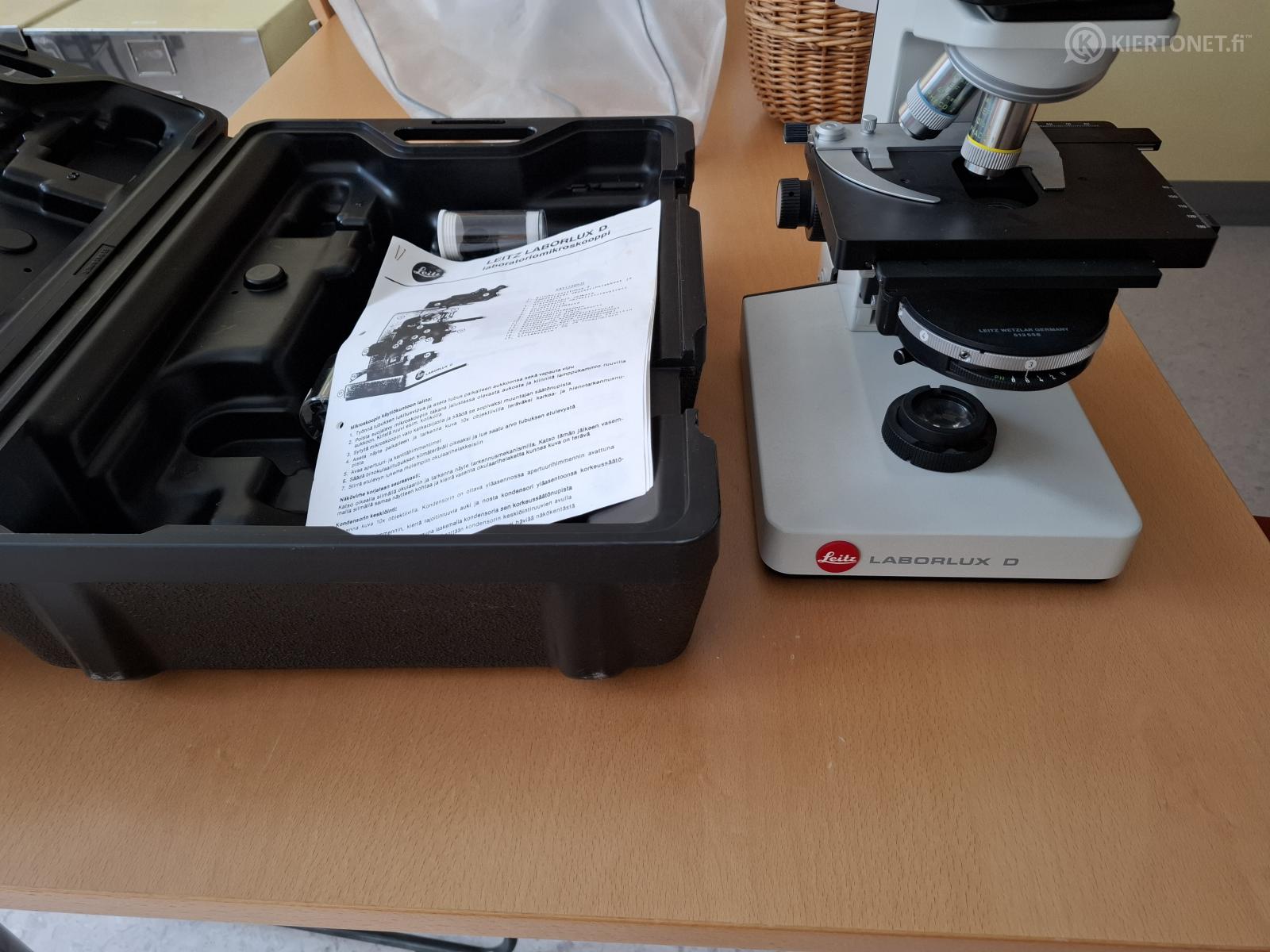 Mikroskooppi Leitz laborlux D – Kiertonet.fi