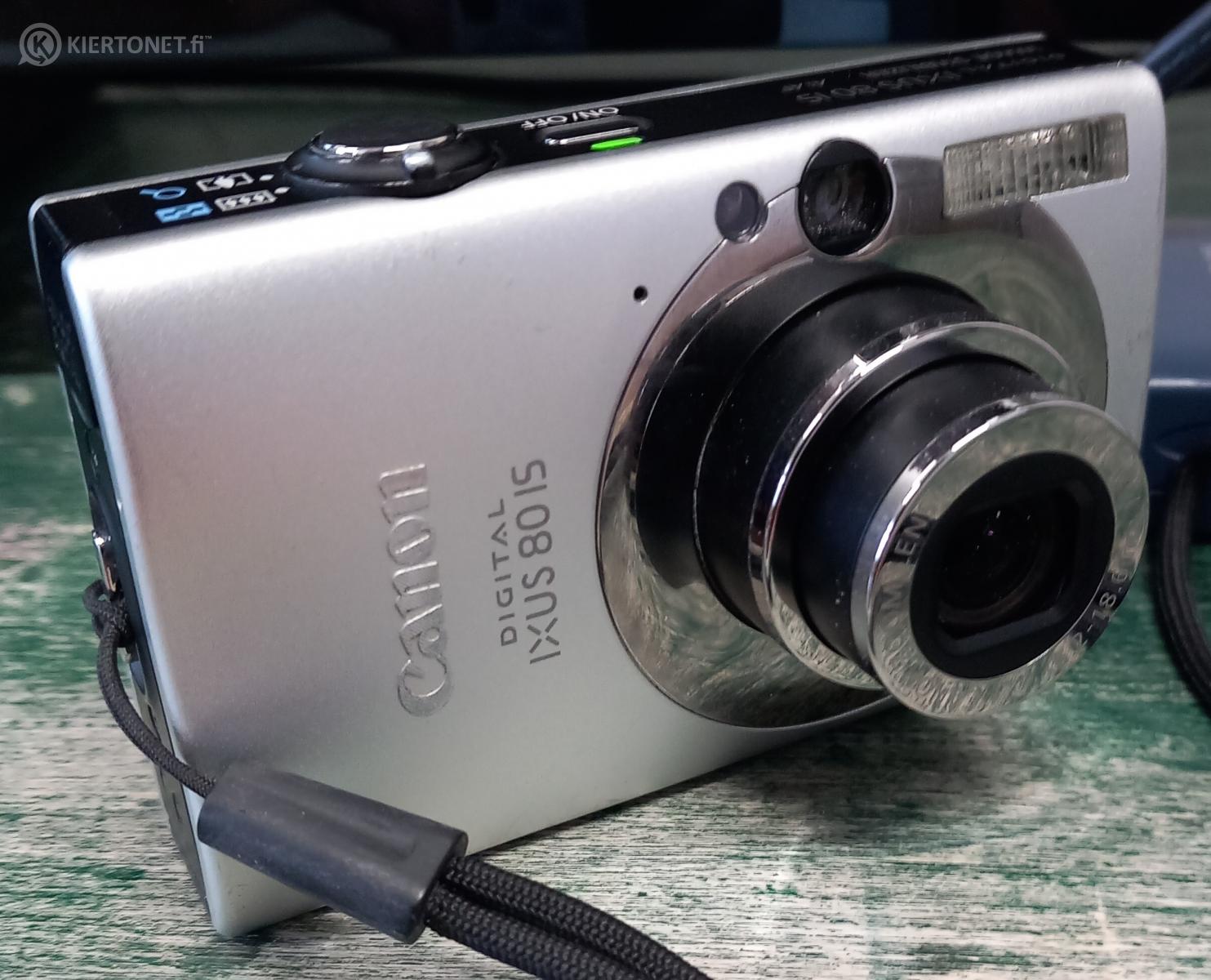 Canon IXUS 80 IS Digikamera – Kiertonet.fi