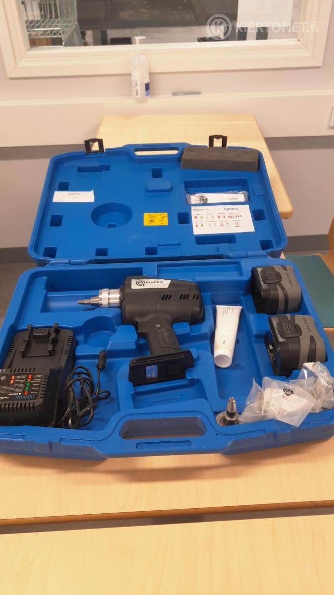 Q&E-liitokseen soveltuva pex-putken laajennustyökalu – Kiertonet.fi