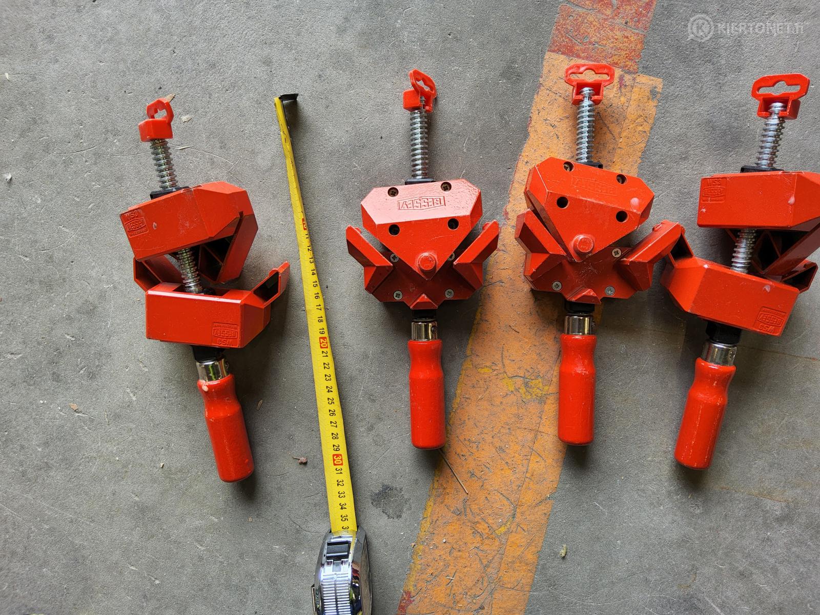 Kulmapuristin Bessey WS3 4 kpl – Kiertonet.fi