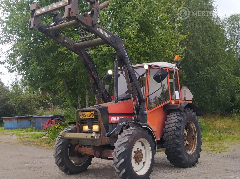 Valmet 604 4x4, Valtra 1314 etukuormaajalla – Kiertonet.fi