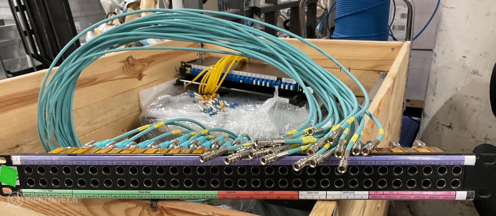 Video Patch panels 2 x 32 HD – Kiertonet.fi