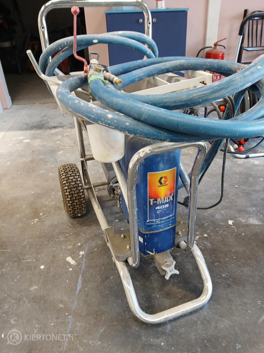 Graco T-MAX 405 tasoitekone valmistasoitteille – Kiertonet.fi