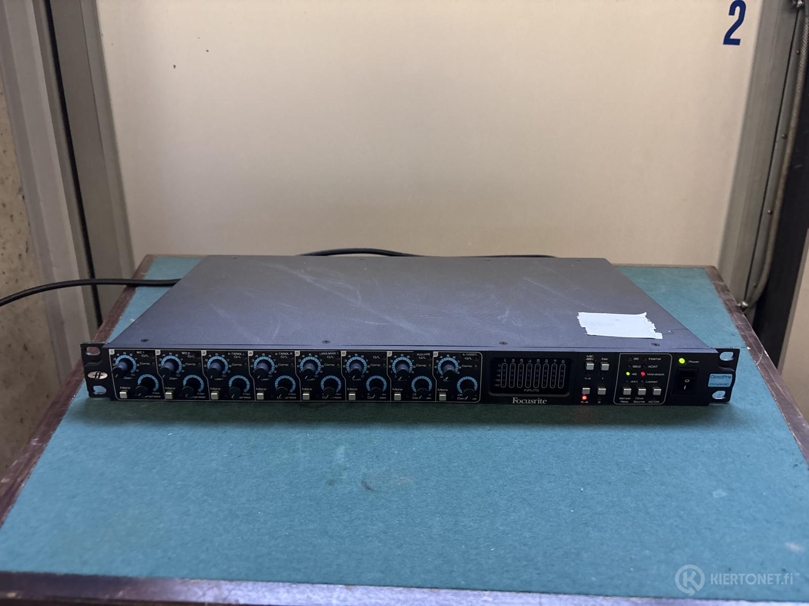 Focusrite Octopre Dynamic Mark II – Kiertonet.fi