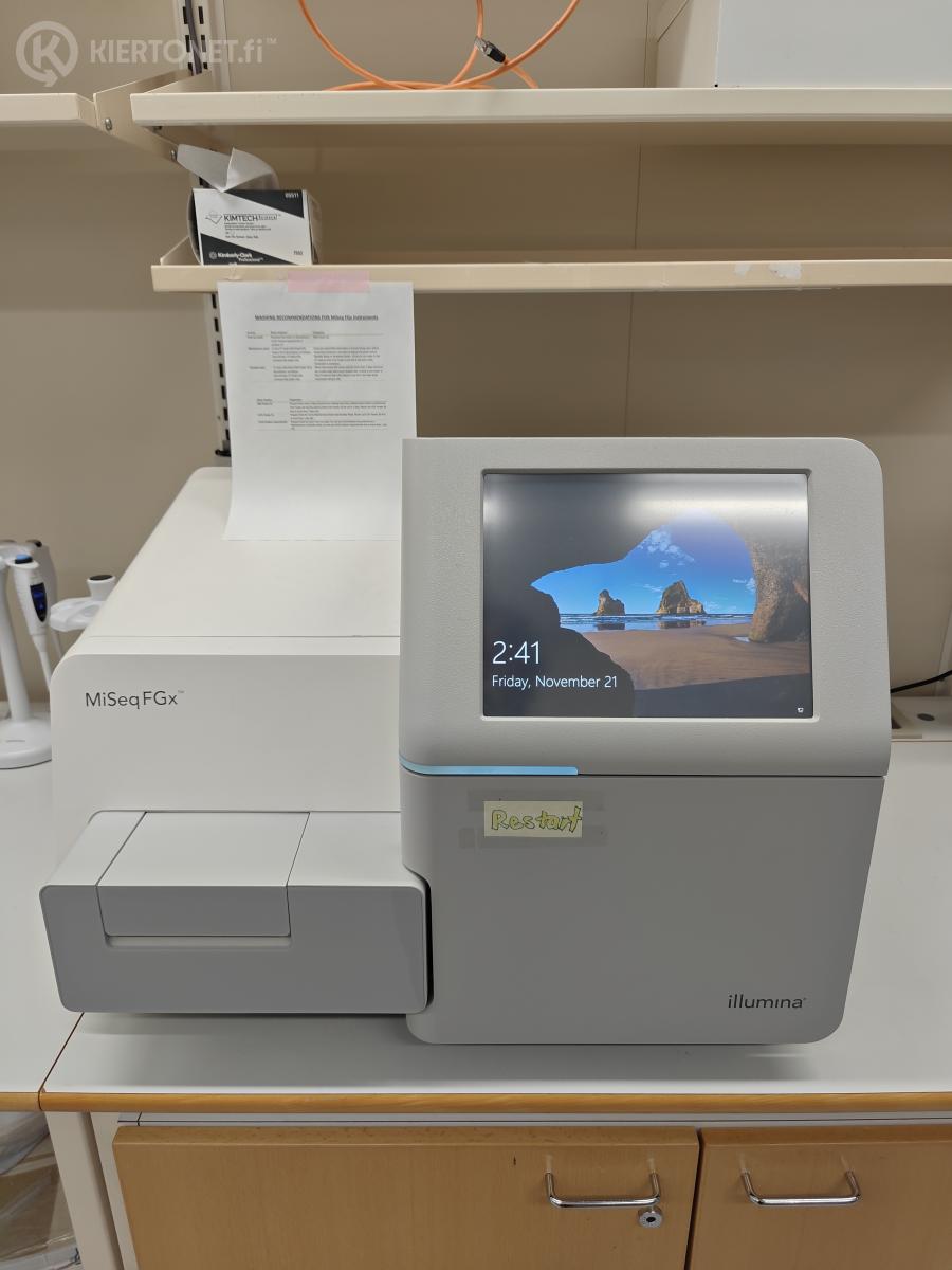 Illumina MiSeq FGx – DNA-sekvensointilaite – Kiertonet.fi