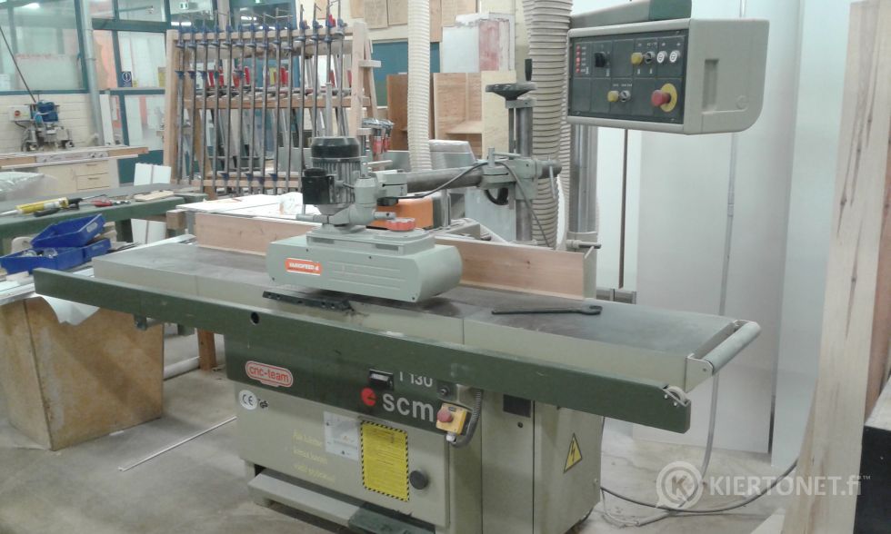 Alajyrsinkone SCM T130 & teriä – Kiertonet.fi