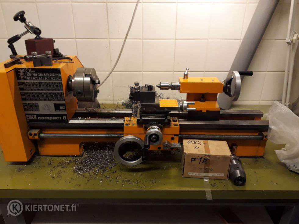 Emco Compact 8 metallisorvi – Kiertonet.fi
