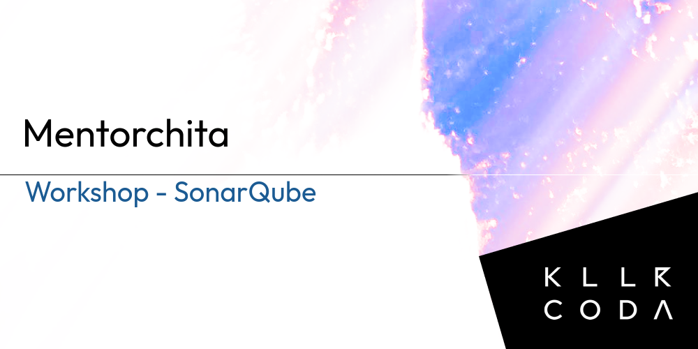 Workshop - SonarQube | Mentorchita | Killercoda