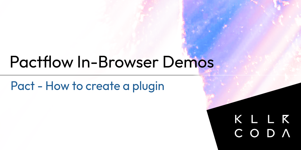 Pact - How to create a plugin | Pactflow In-Browser Demos | Killercoda
