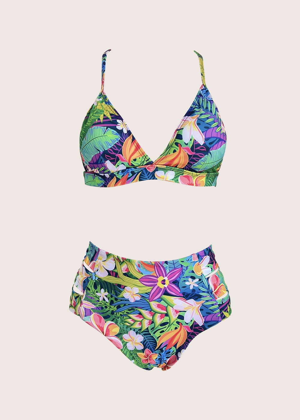 Set Top Triangulo - Tropic