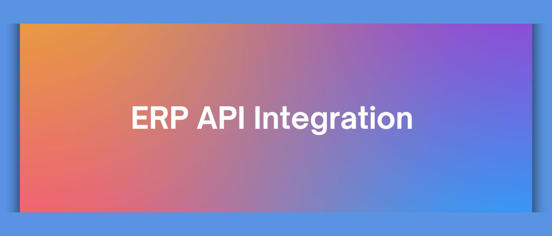ERP API Integration blog | Klamp.io ERP API Integration blog | Klamp.io