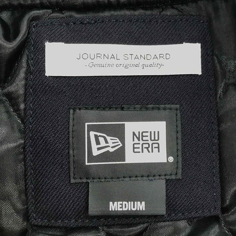 NEW ERA × NewYork Yankees ワッペン 刺しゅう ウール 袖レザー NEW ERA × NewYork Yankees ワッペン 刺しゅう ウール 袖レザー
