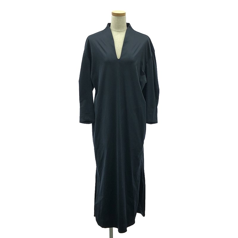 Mercerized Cotton V-neck Dress ワンピース | ブランド古着の Mercerized Cotton V-neck Dress ワンピース | ブランド古着の