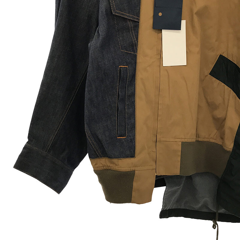 DENIM JACKET BLOUSON ドッキング デニム ジャケット ブルゾン DENIM JACKET BLOUSON ドッキング デニム ジャケット ブルゾン