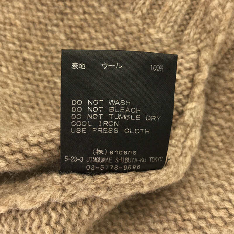 EX FINE LAMBS LOOSE HIGH NECK KNIT LS ハイネック ウール EX FINE LAMBS LOOSE HIGH NECK KNIT LS ハイネック ウール