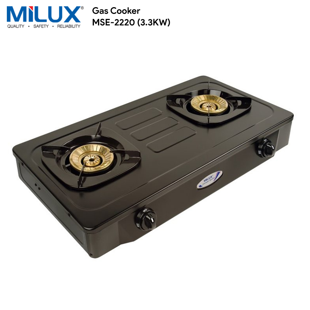 KM Lighting - Milux Gas Cooker (MSE-2220 / 3.3KW)