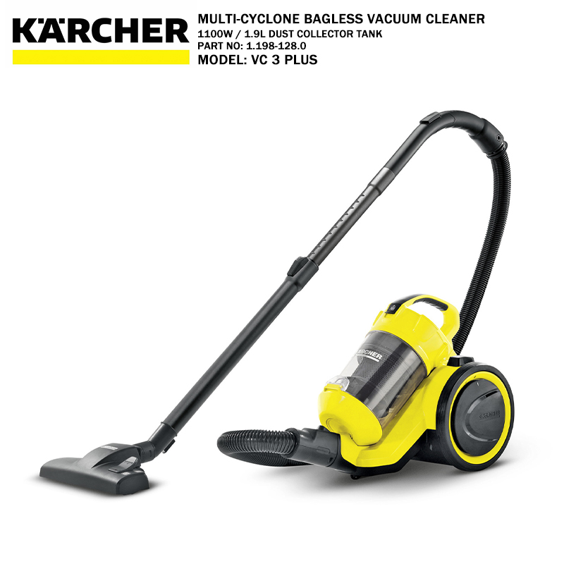 KM Lighting - Product - Karcher Multi-Cyclone Bagless Vacuum Cleaner VC ...