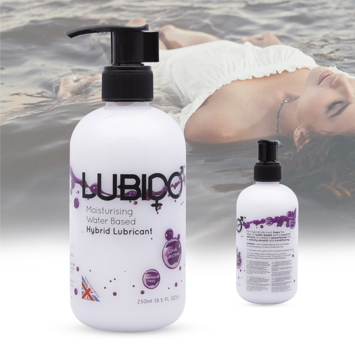 Neodoll Hybrid Lubido Water Based Lubricant With Silicone Touch - 250ml ...