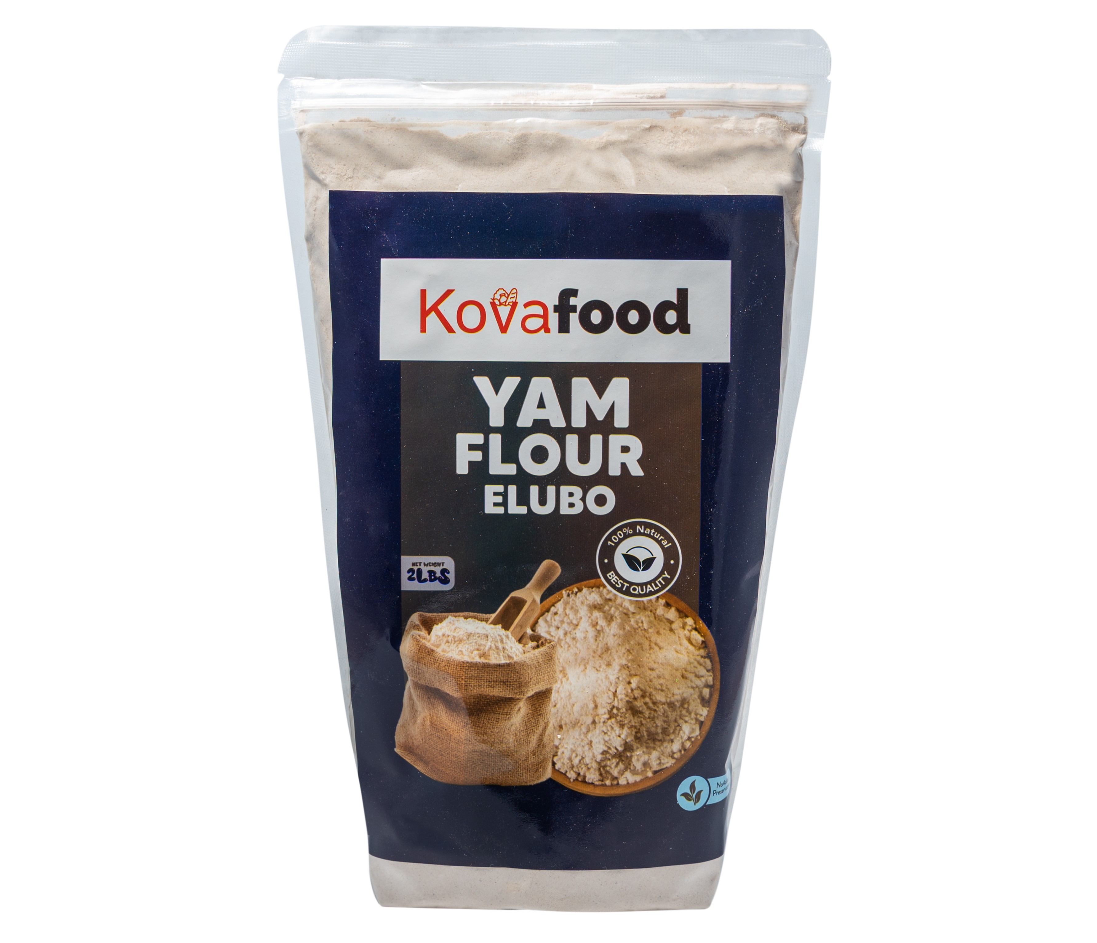 Kovafood.com. Yam Flour/Elubo 2 Lbs