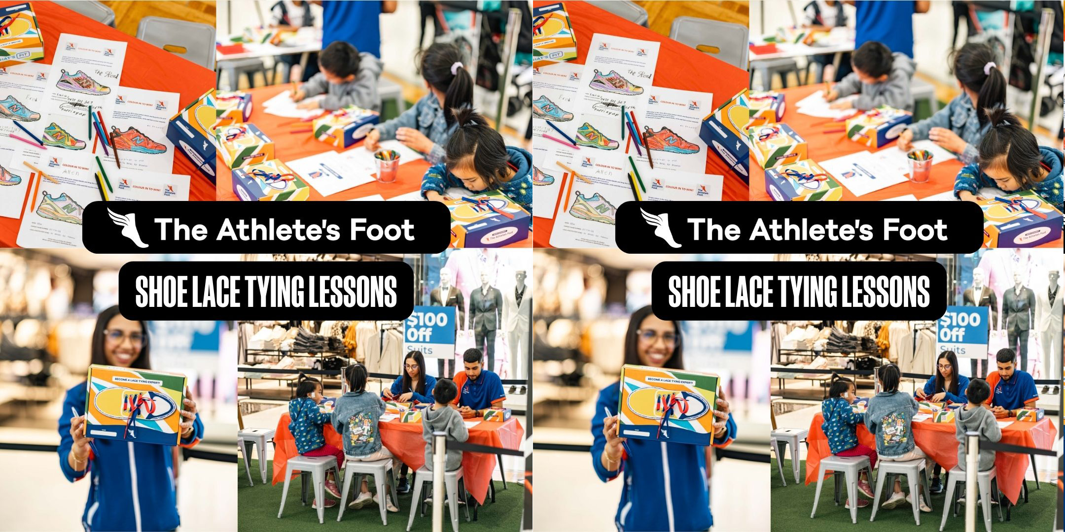 SHOELACE TYING LESSONS - Centre Place