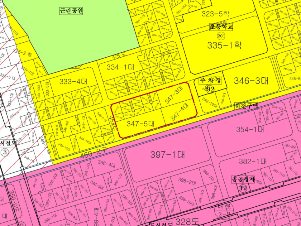Approval and announcement of the establishment of the Deokcheon-dong ...
