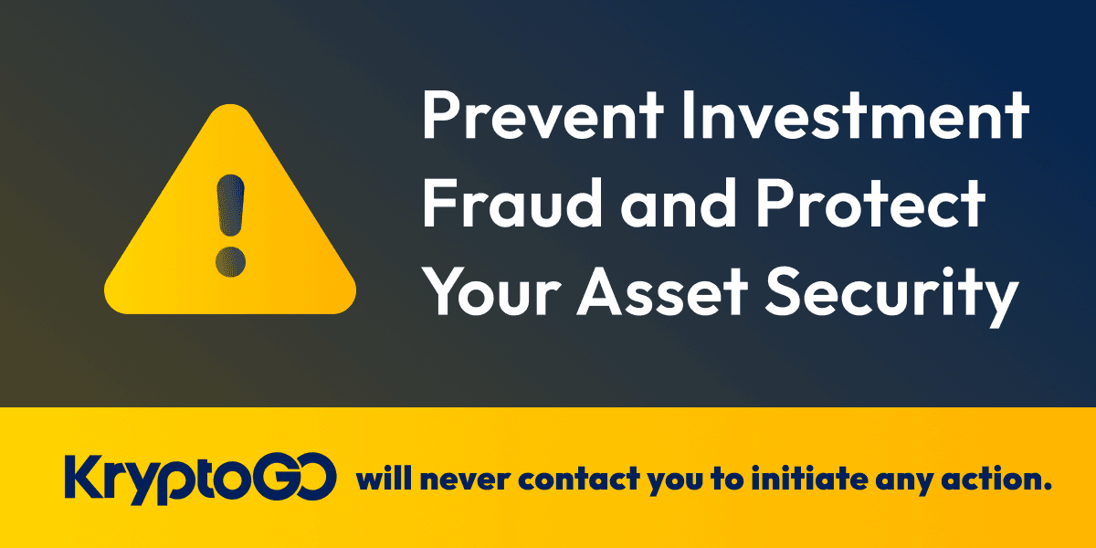 【Kind Reminder】Please be vigilant against scams. KryptoGO will never proactively ask you to make ...