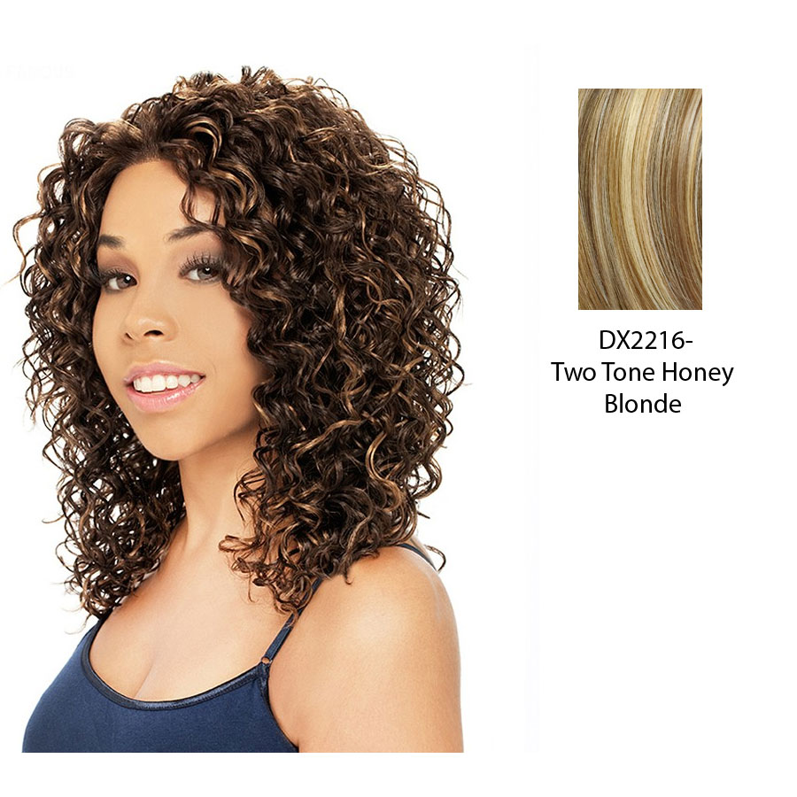 Synthetic Premium Long Layered Lace Front Wig Famous,Two tone frost ...