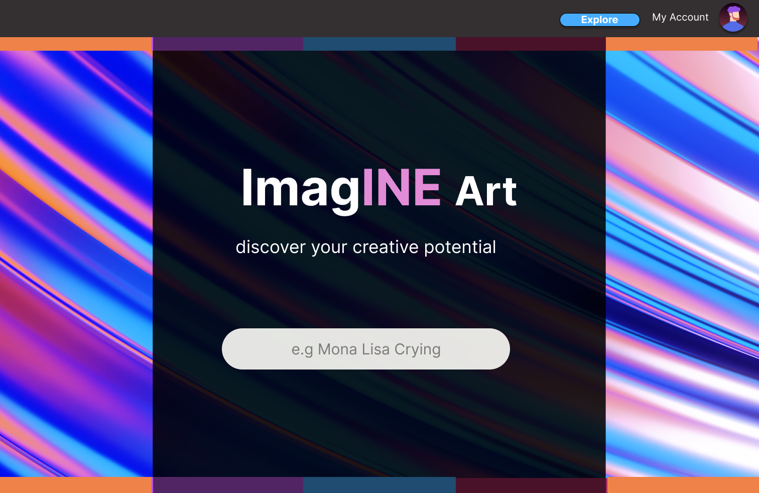 AI app: Imagine Art for Cohere AI Hackathon