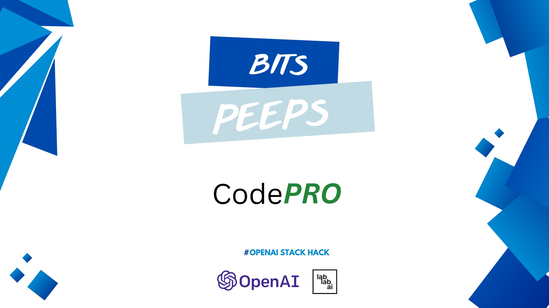 AI App Code PRO For OpenAI Stack Hack