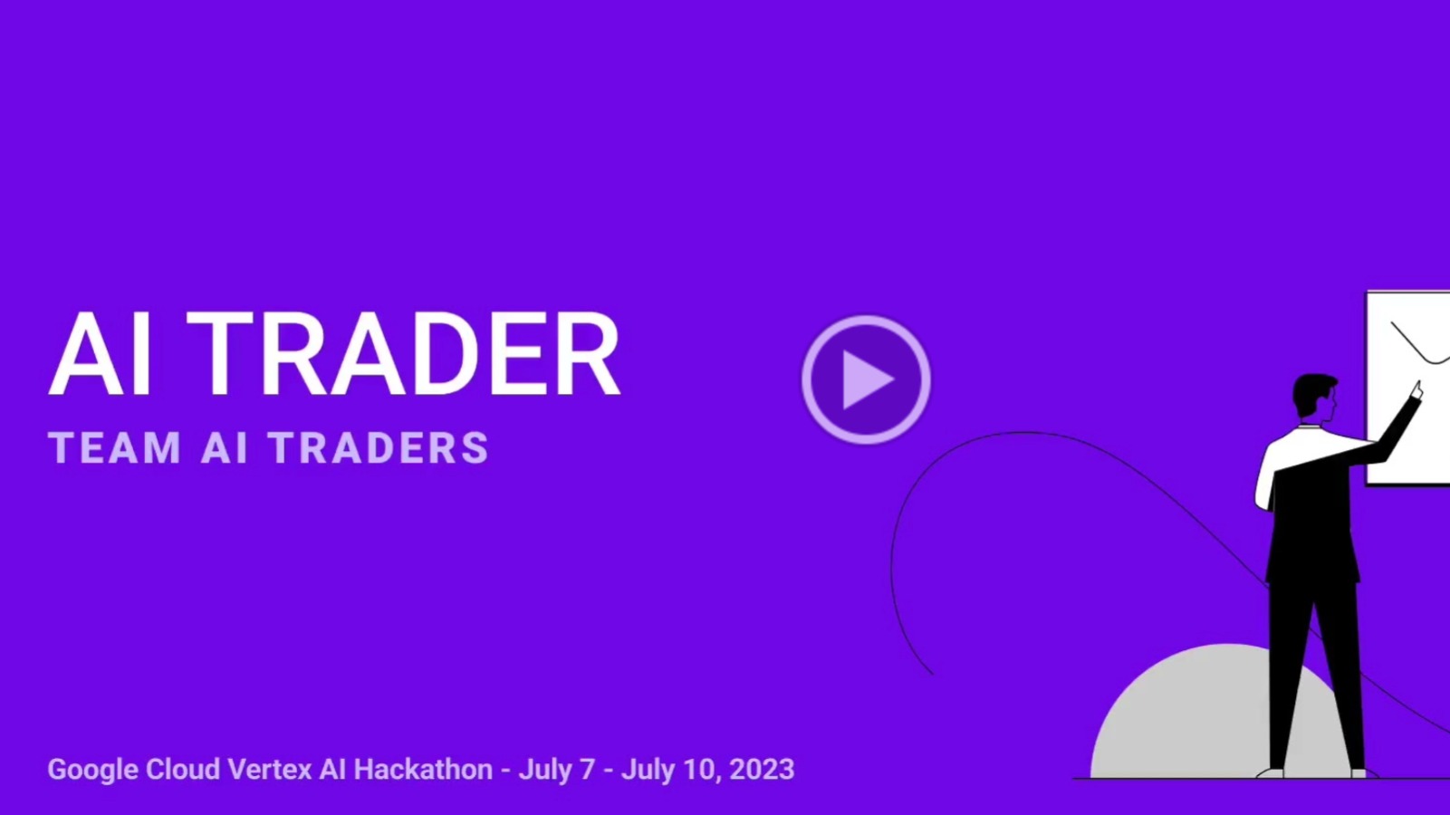 AI app: AI traders for Google Vertex AI Hackathon