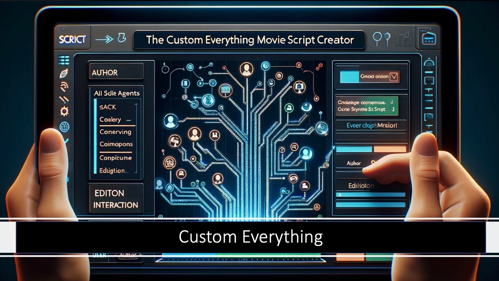AI app: Custom Everything Movie Script Creator for Build Yo