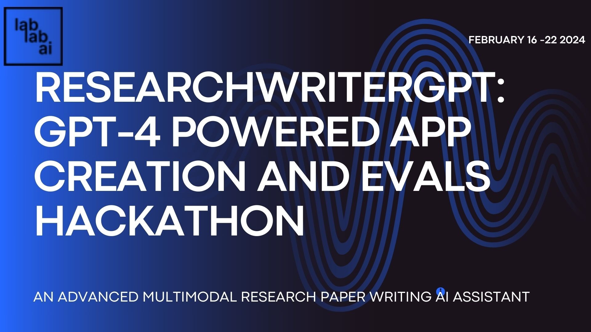 AI app: ResearchWriterGPT for GPT-4 Powered App Creation and