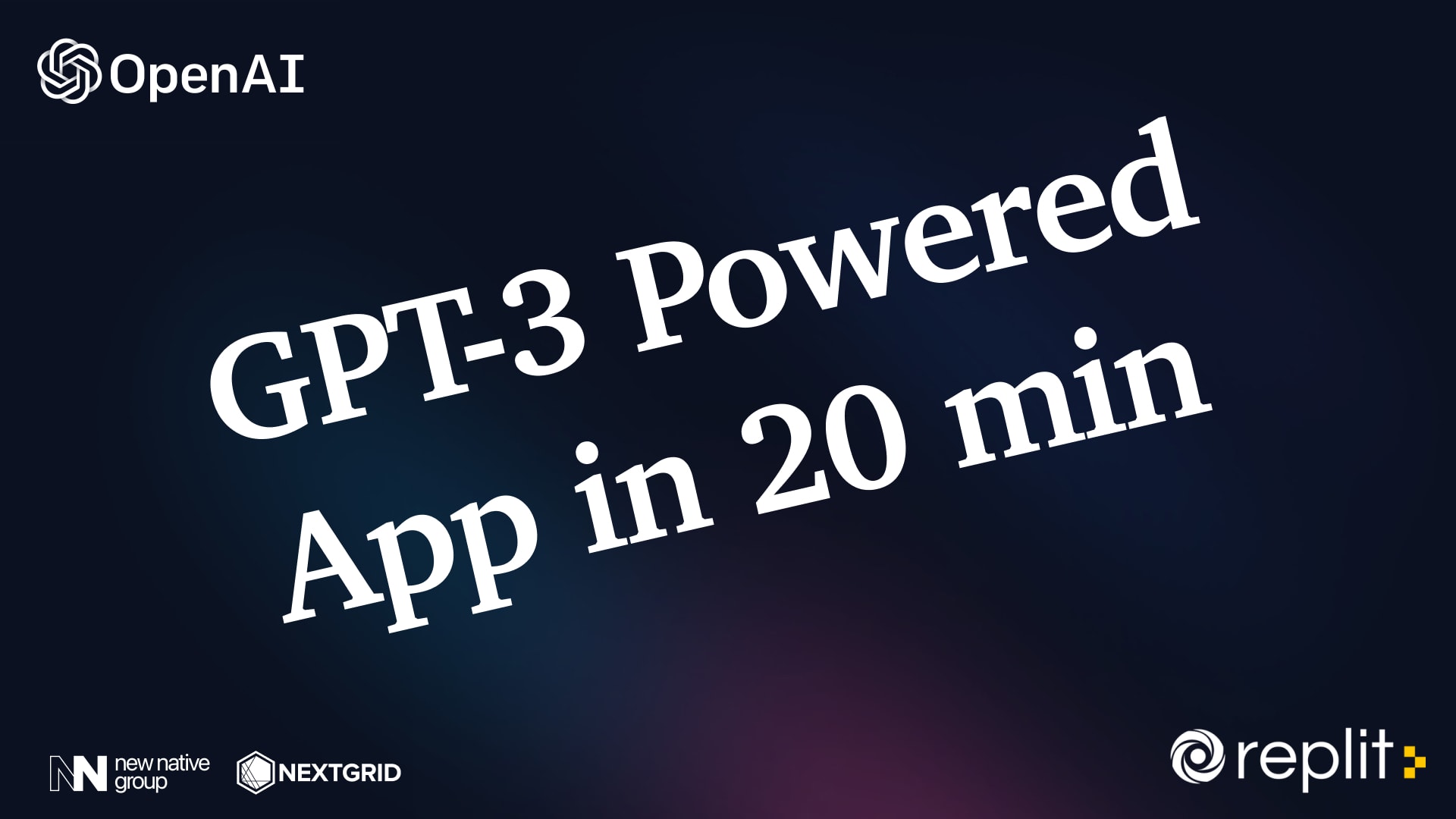 How To Use GPT 3 Tutorial Build Your Own GPT 3 Powered Application 