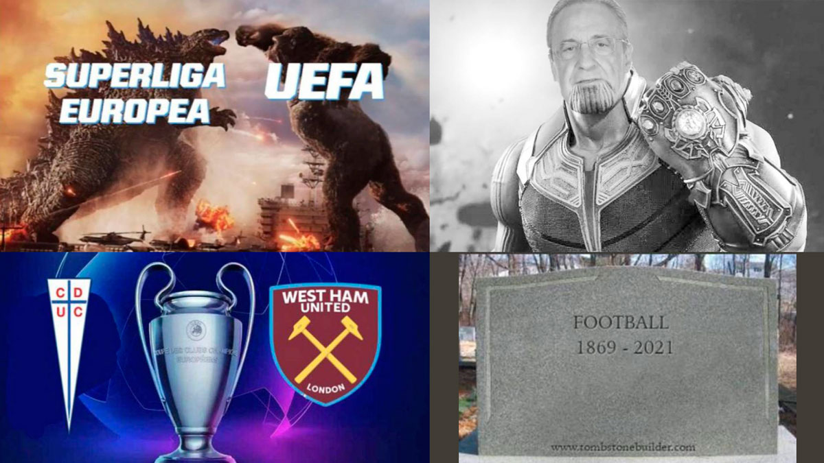 Superliga Europea: los memes que no te puedes perder