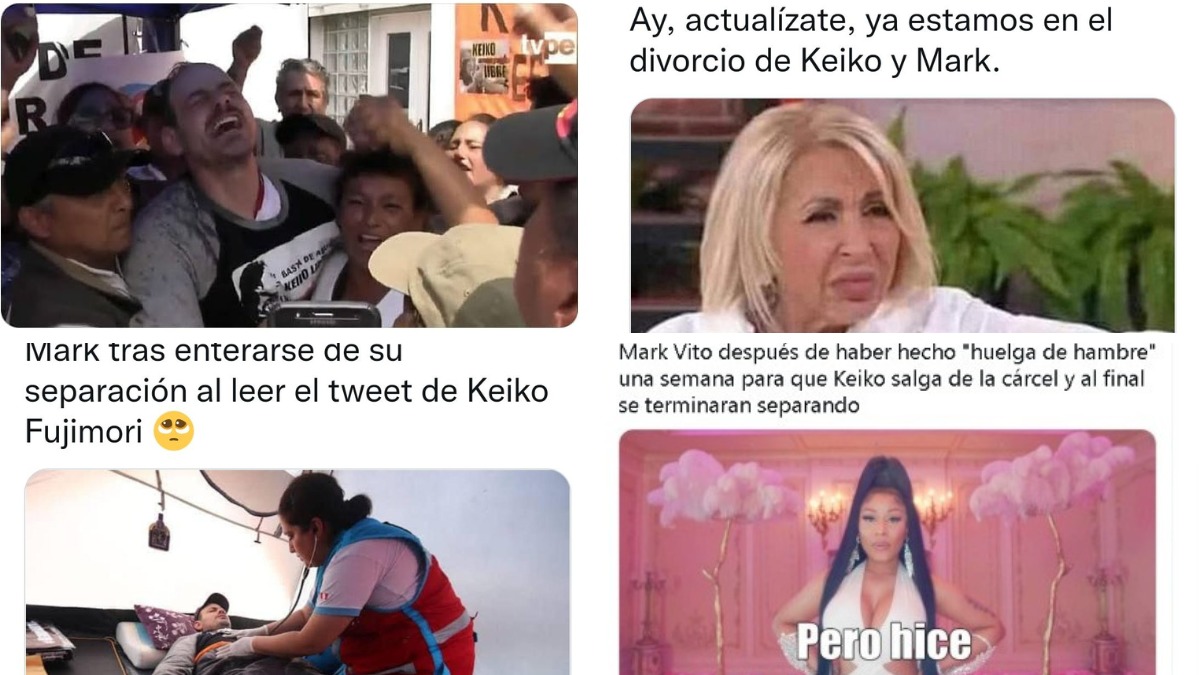 Memes del divorcio de Keiko Fujimori y Mark Vitto: mira las mejores ...