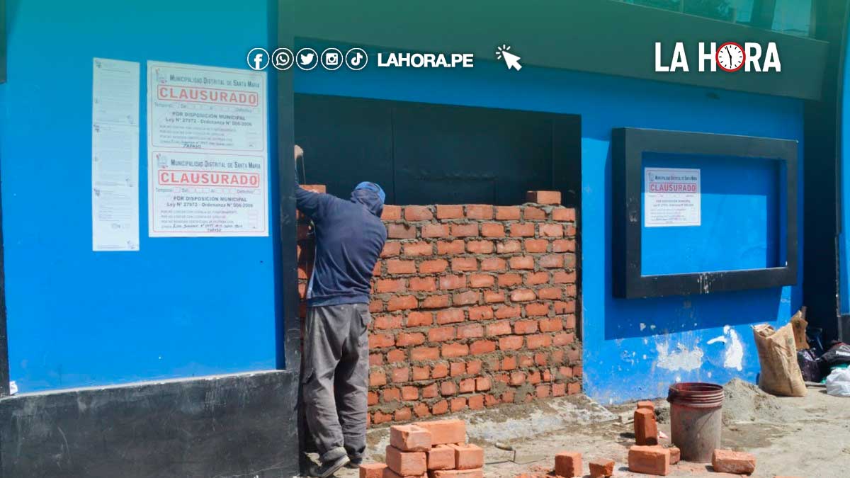 Talara: realizan tapiado de diez bares y cantinas