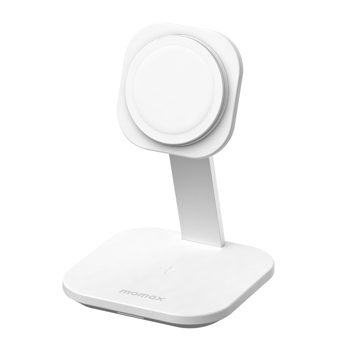 Momax Q.Mag Pro 2 二合一MagSafe無線充電座 最新價格、規格 | 20W (最大) 強力輸出 - 地標網通