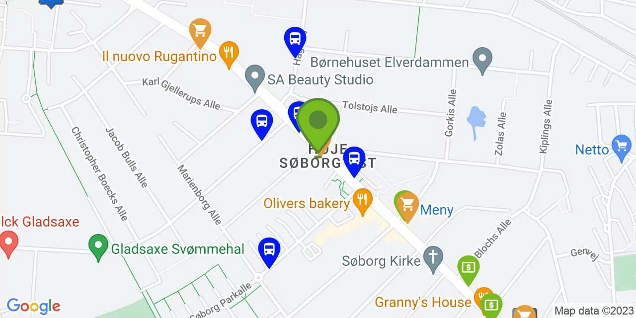 Søborg Hovedgade 121 i Søborg - Butik til leje 91 m² | Lokalebasen.dk