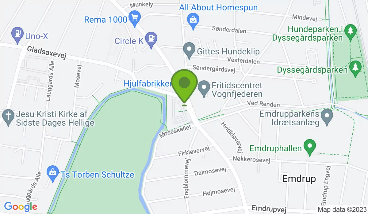 Frederiksborgvej 221 i Søborg - Butik til leje 147 m² | Lokalebasen.dk