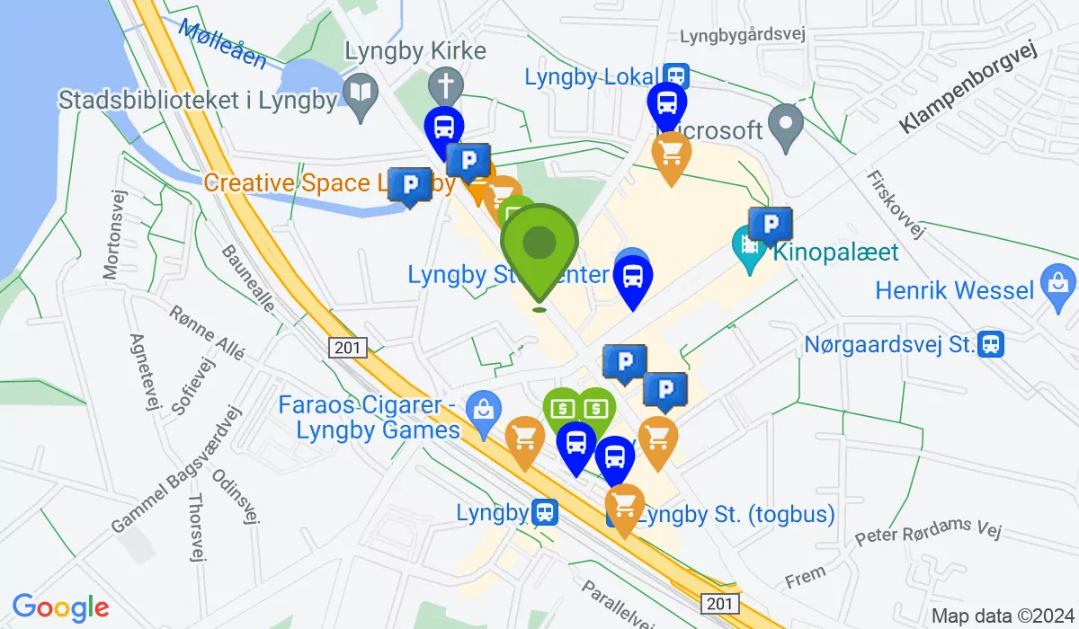 Lyngby Hovedgade 62 i Kongens Lyngby - Butik til leje 214 m² ...