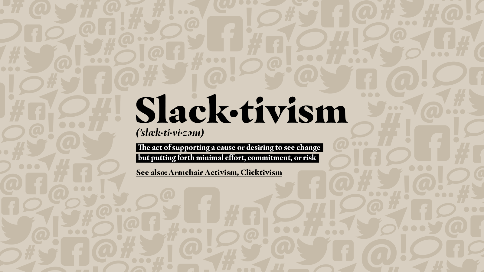 Slacktivism | LCBC Church