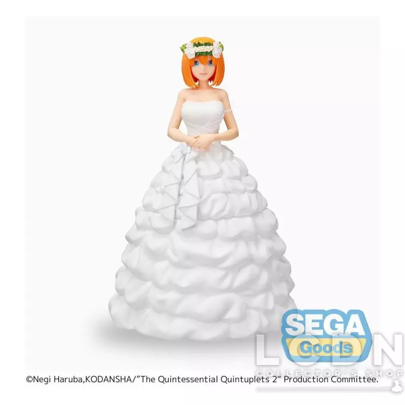 The Quintessential Quintuplets Figurine SPM Yotsuba Nakano Bride Ver. 21cm