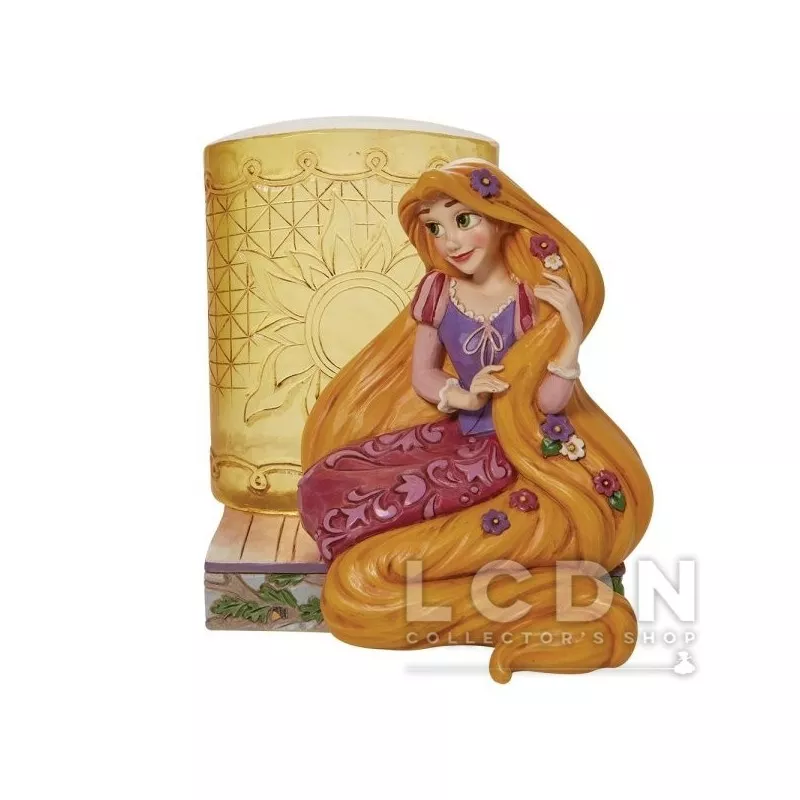 Disney Raiponce Traditions Jim Shore Statue Raiponce (Rapunzel) with ...