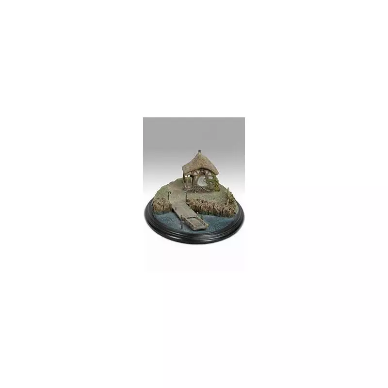 Lord of the Rings Statue Diorama Bucklebury Ferry Environment