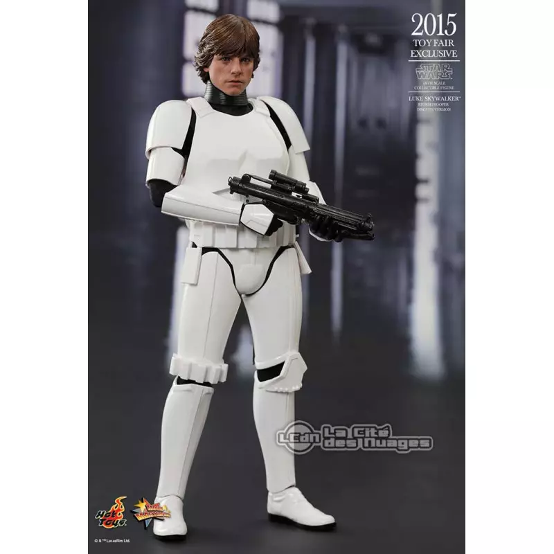 Hot Toys MMS304 Star Wars Episode IV A New Hope Luke Skywalker Stormtrooper Disguise Version 1 6th scale Collectible Figure 28cm 2015 Toy Fair Exclusive sealed box