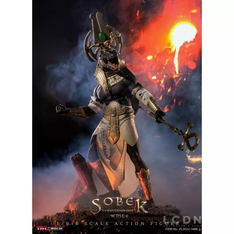 Sobek Collectible Action Figure 1/6 White Version TBLeague PL2022-188B