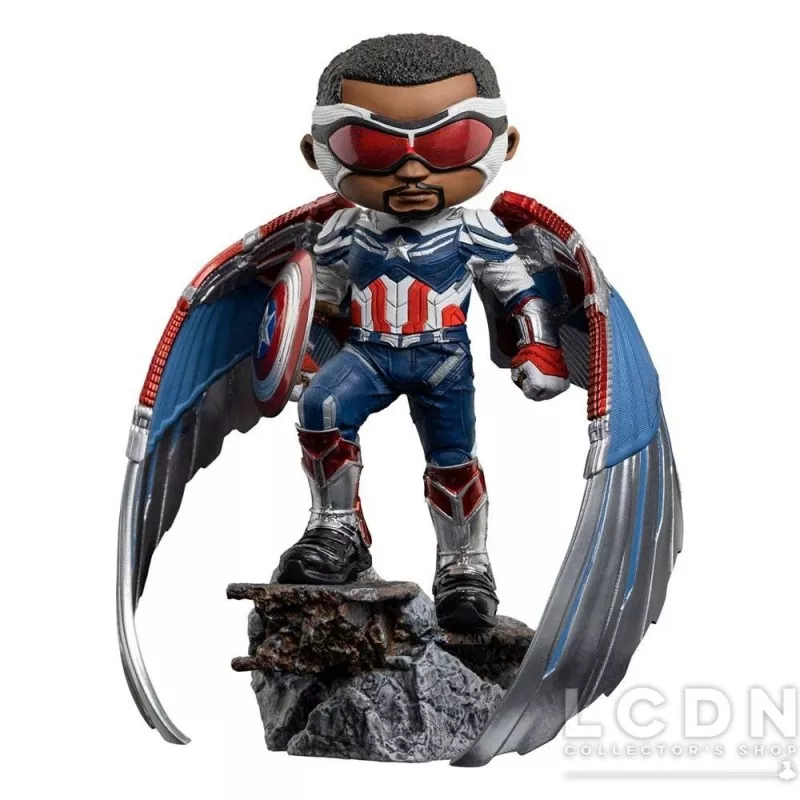 Captain America Statue Mini Co. Sam Wilson 17cm